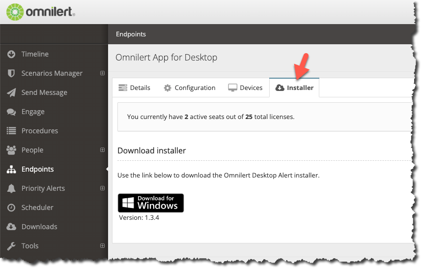 Omnilert Desktop Alert v2 – Omnilert